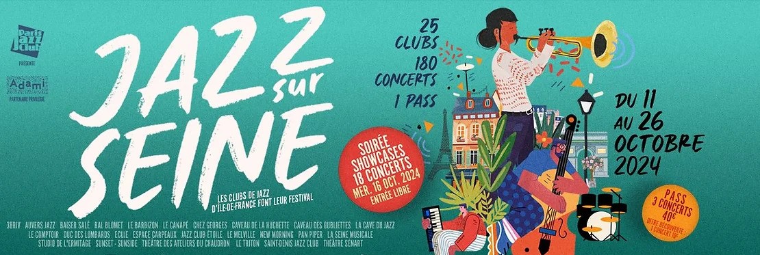 "Jazz sur Seine" fait son festival dans 25 clubs de Paris et en Île-de-France